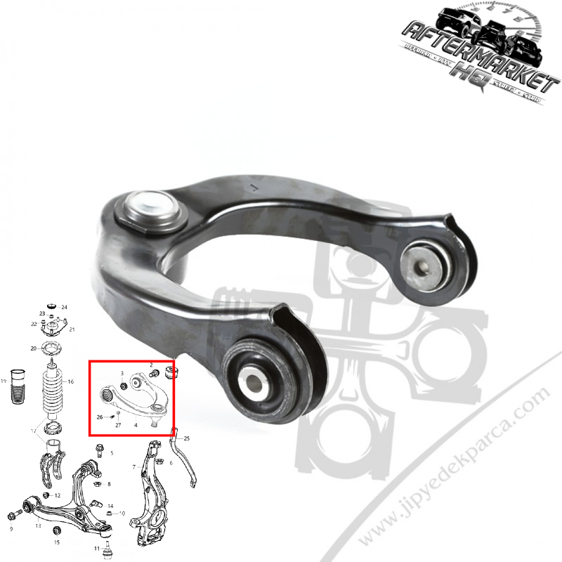 Grand Cherokee WK 3.0CRD 2011-2015 Ön Üst Sağ Salıncak 68217808AA