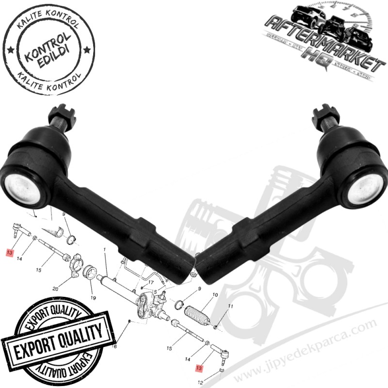 Cadillac Escalade 6.0L 6.2L 2007-2014 Rot Başı Seti 15254061